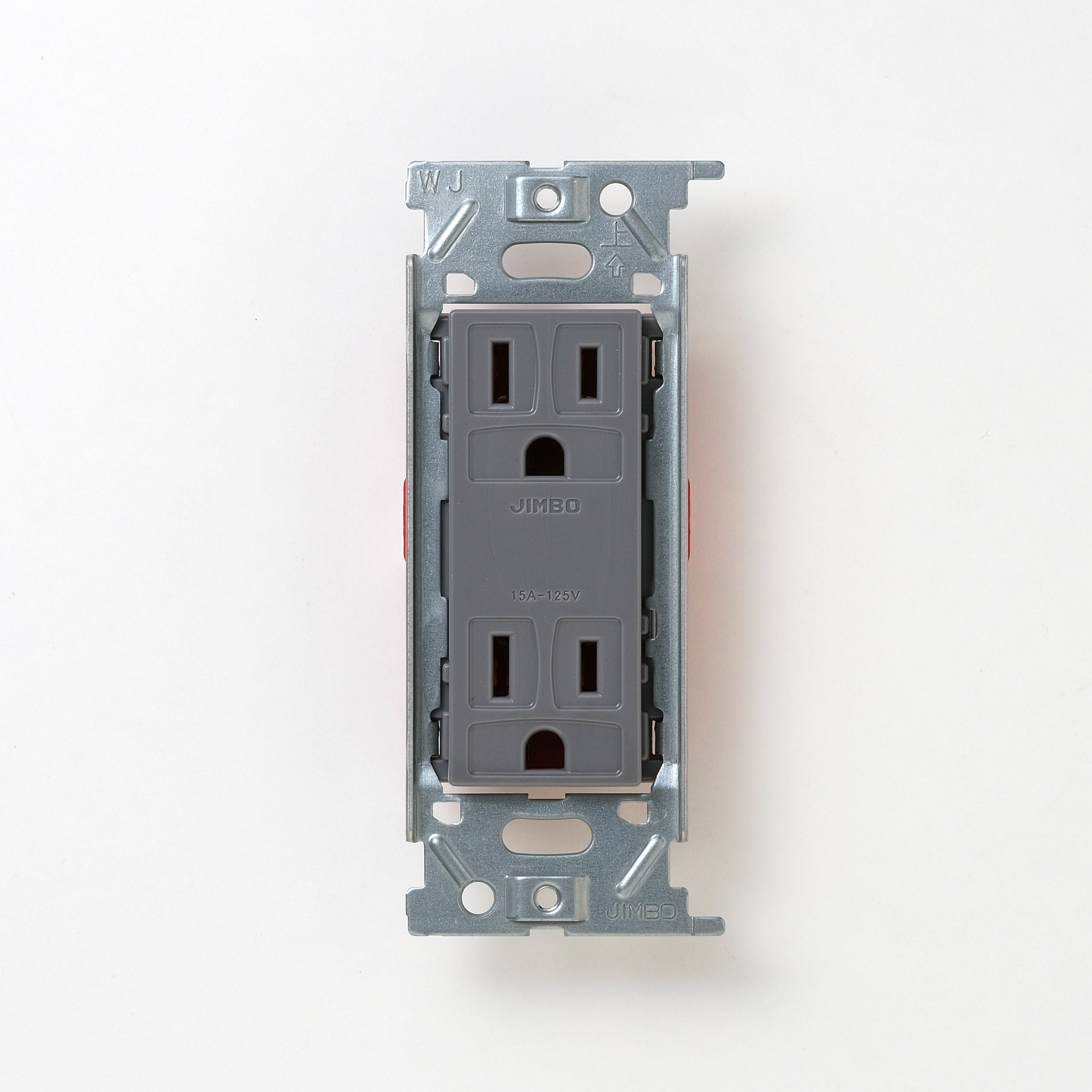 NKシリーズ 埋込接地（アース）ダブルコンセント グレー JEC-BN-55G SG – metalist